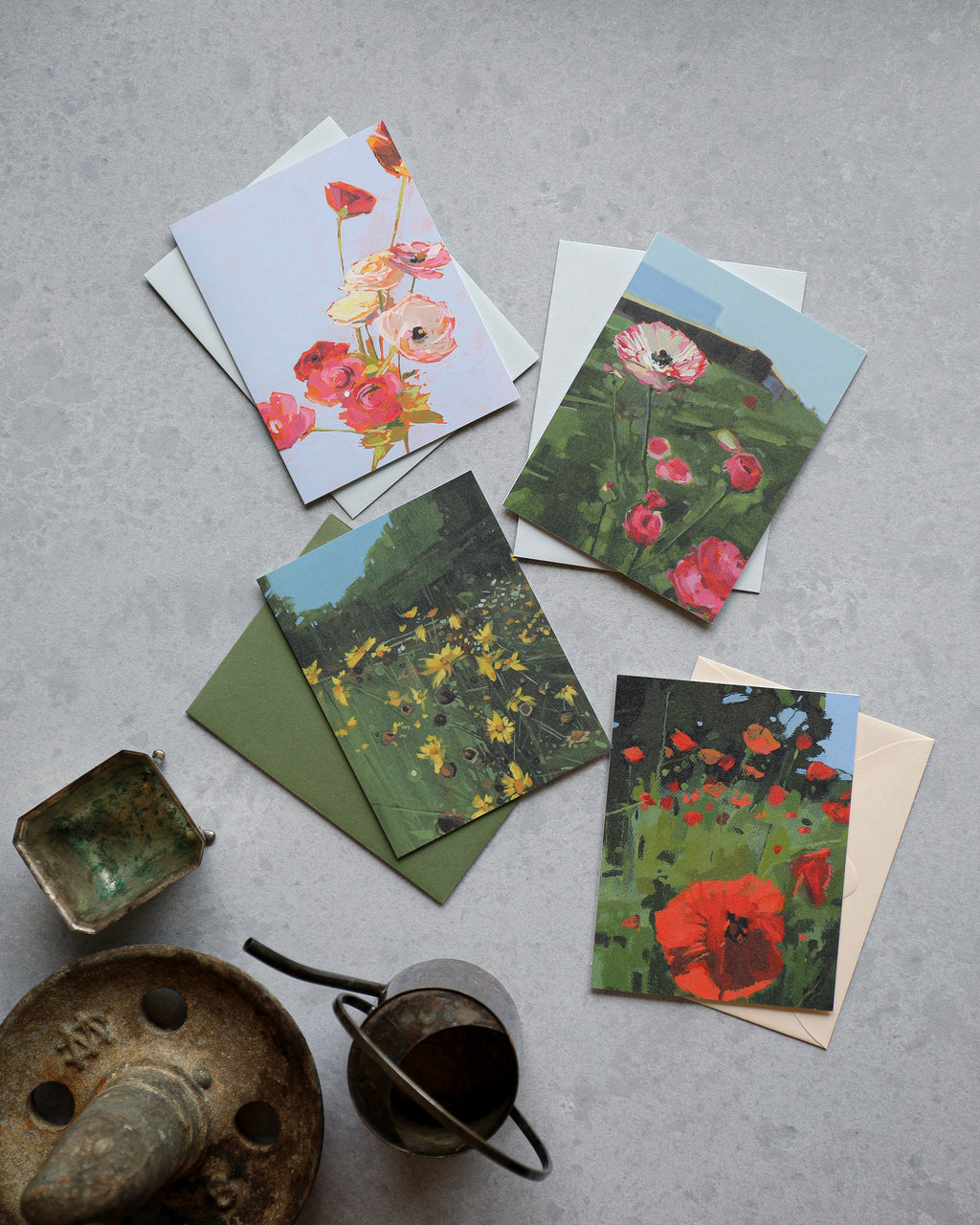 Mable's Farm Flower Pack | 4 Card Pack